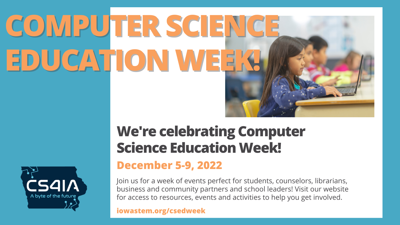 Computer Science Education Week & Hour of Code - Grant Wood AEA