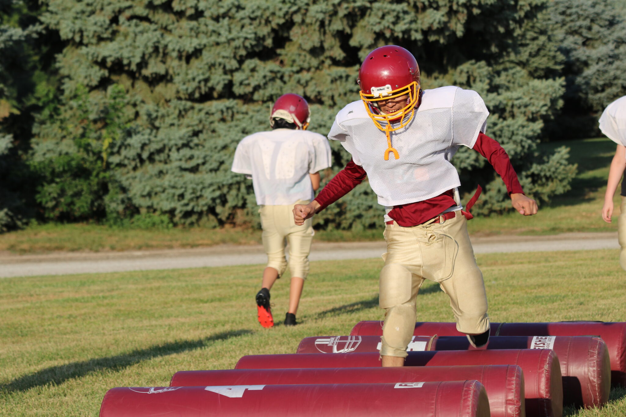 Three Grant Wood AEA students are playing football at Iowa School for ...